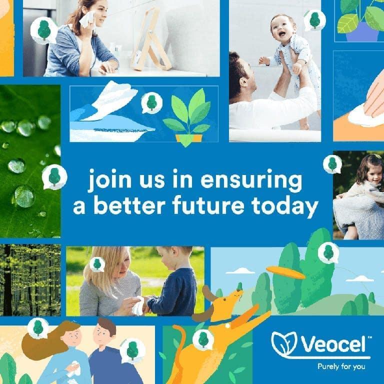 VEOCEL™ Products Ingredients: Wipes Made From Lyocell & Viscose Fibers